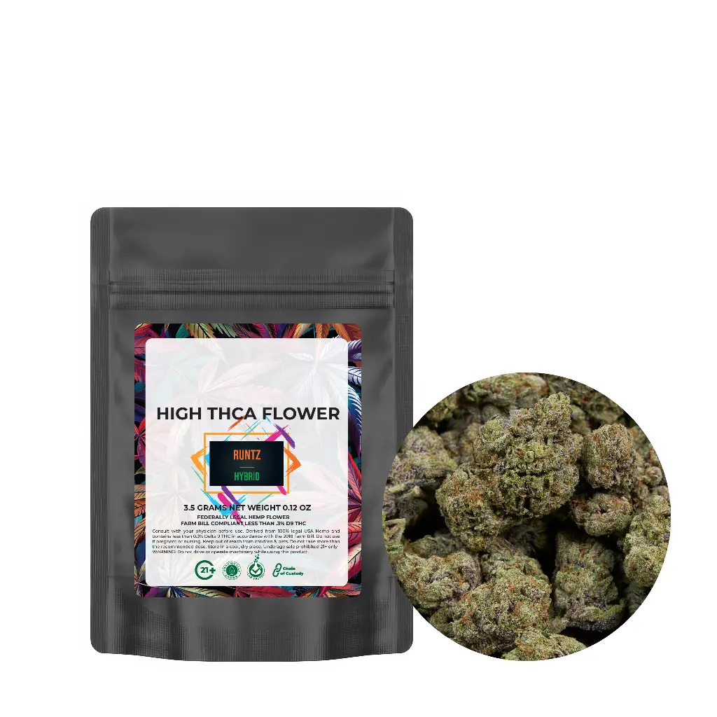 Runtz - THCA Flower 3.5g Bag | thca.co