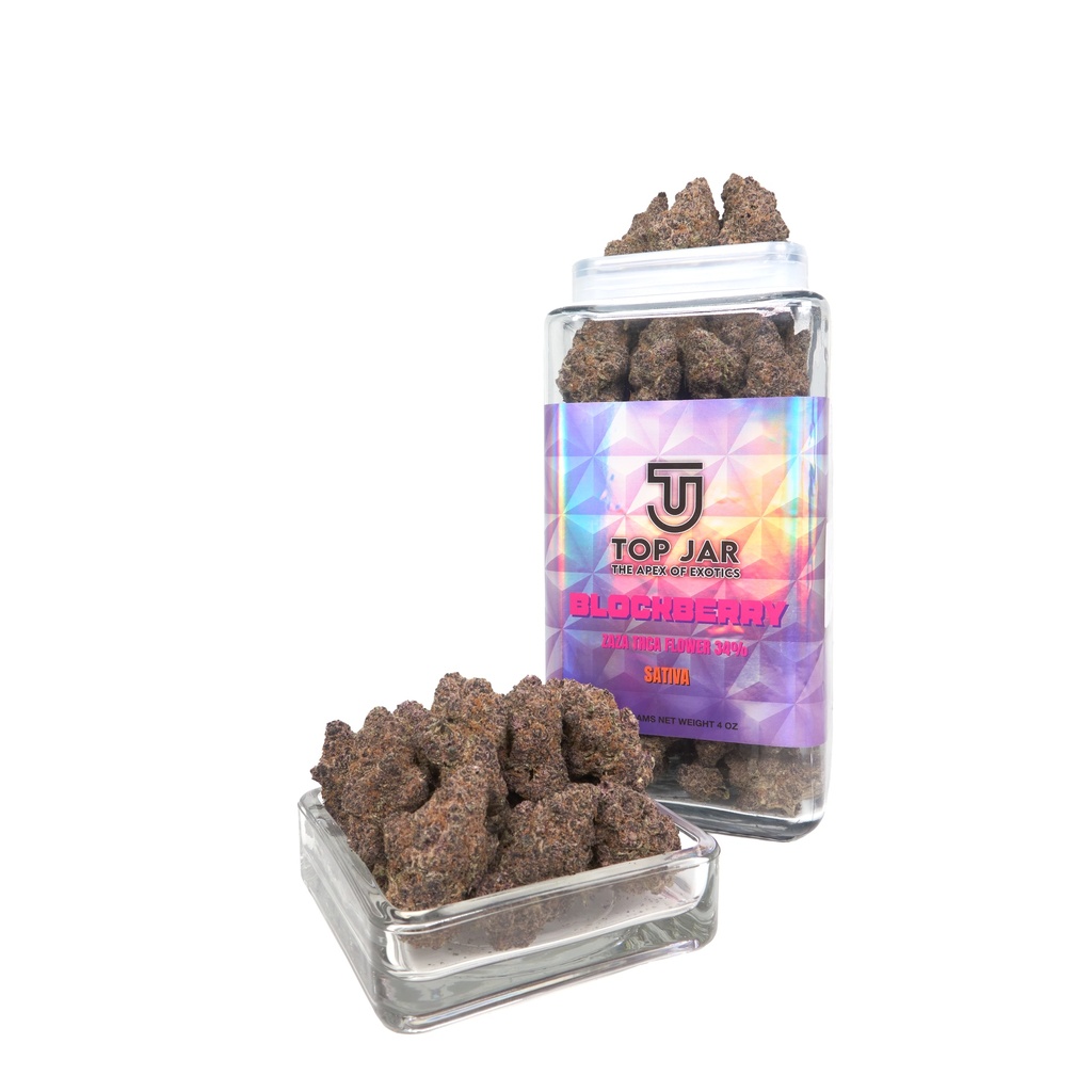 Blockberry - Top Jar Flower 4oz | thca.co